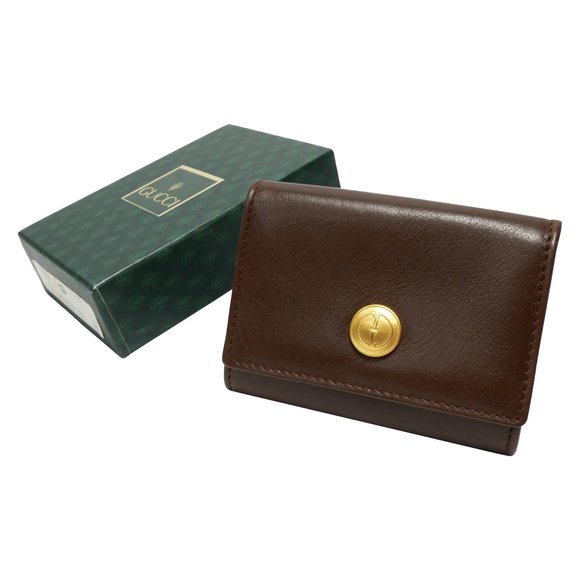 Gucci | Accessories | Gucci Old Gucci Vintage Coin Case Purse Mini ...